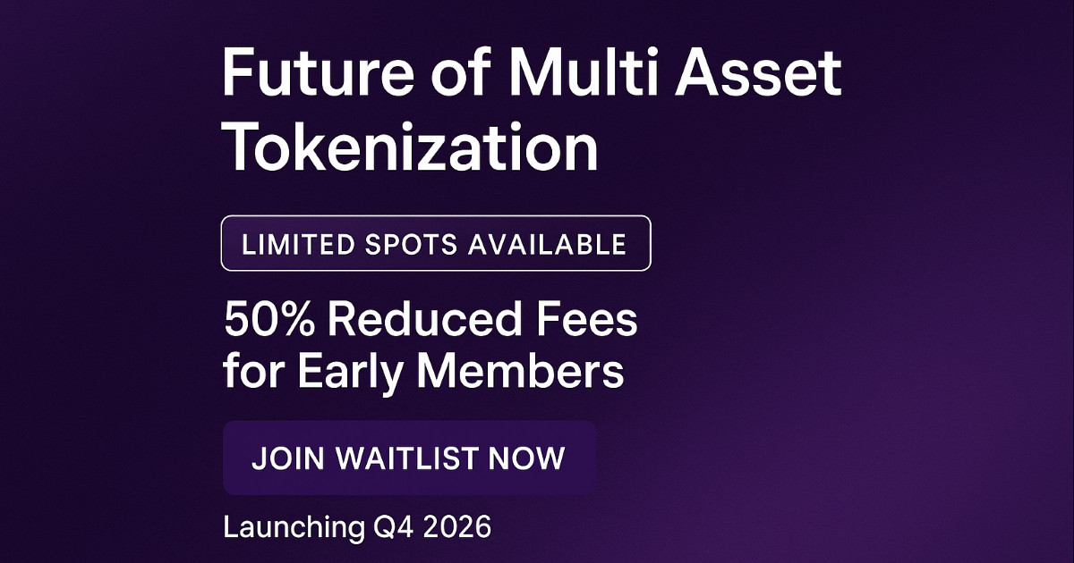 Join Waitlist | Early Access to Asset Tokenization Platform ...